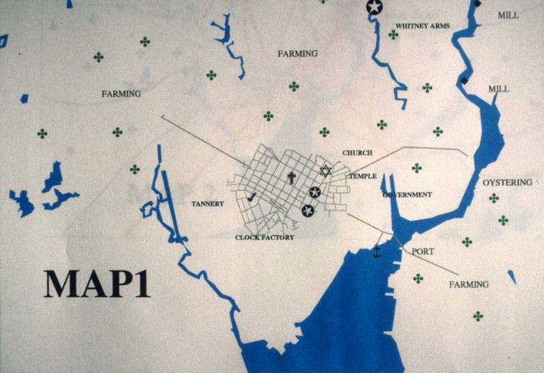 map1 – Roger Sherman house